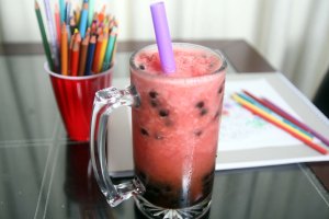 Spiked Watermelon Lychee Bubble Tea – Jax & cs